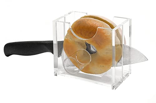 Bagel Cutter for Jewish Holidays, Happy Hanukkah Gifts for Women or Men - Roshashana, Chanukah, Passover - Acrylic Slicer
