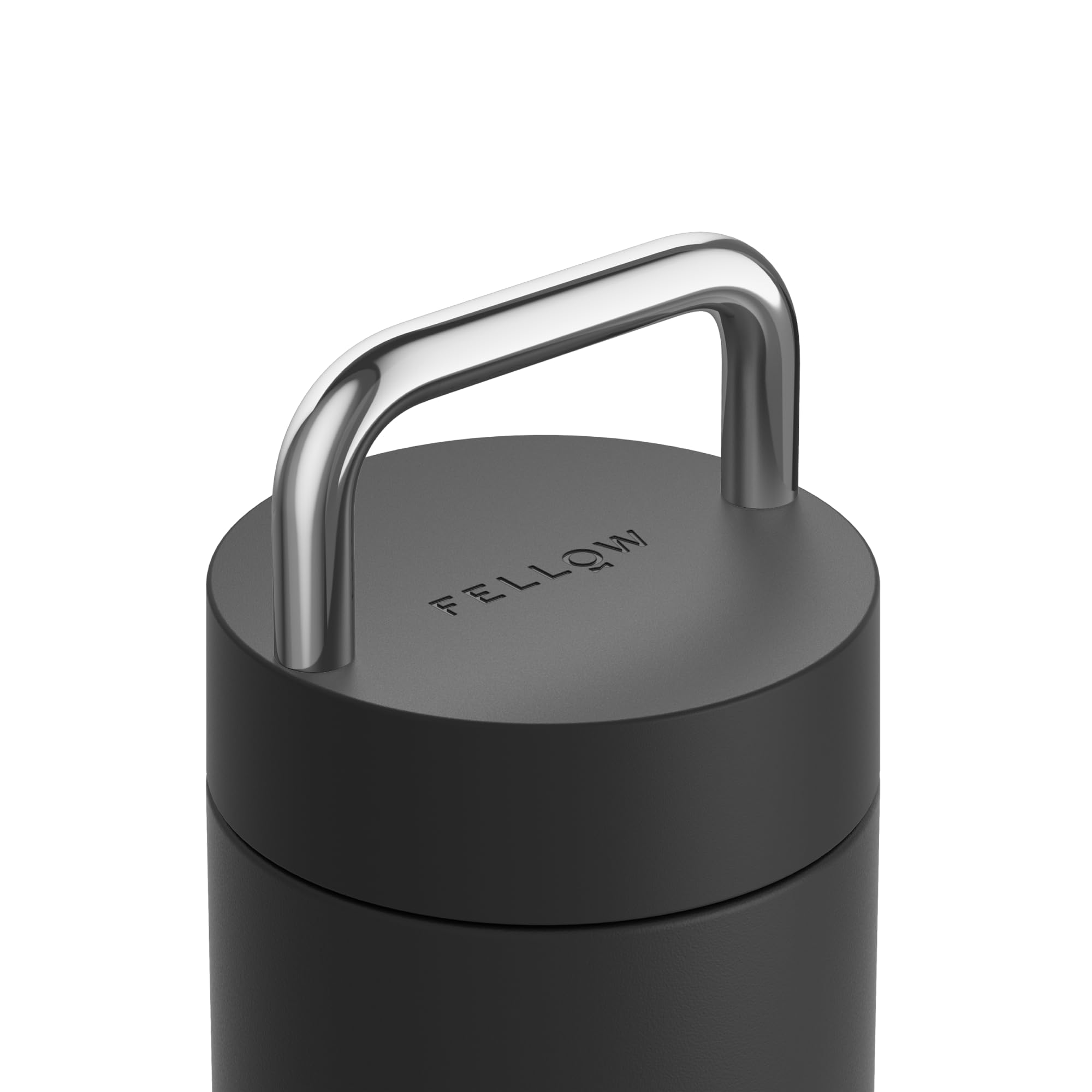 Fellow 20 oz Carter Carry Vacuum Insulated Tumbler for Water, Tea, Coffee, Smoothies, & more - Stainless Steel - Keeps Heat for 12 Hours/Stays Cold for 24 Hours-Leak-Proof Seal-Slim Width-Matte Black