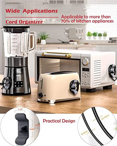 Professional Kitchen Blender Set with Blending & Grinding Blades Countertop Blender 900W Adjustable Speeds Blender with 53 Oz Blender Cup for Shakes and Smoothies,10 Oz Grinder Cup for Coffee,Bonus 2pcs Cord Organizer (Black)