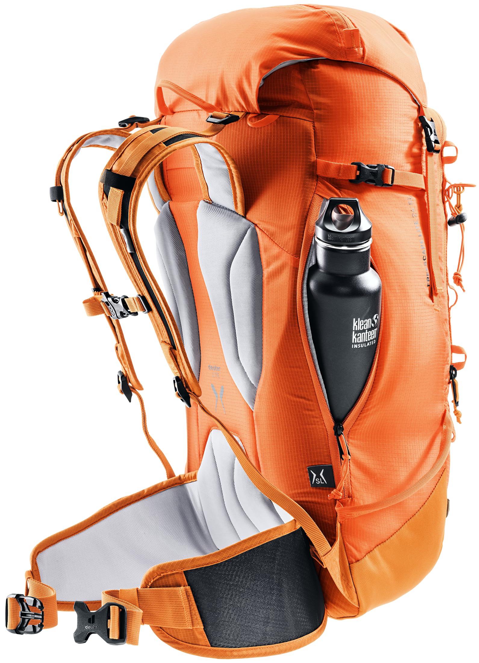 Deuter Freescape Lite 24 SL Women’s Ski Tour Backpack - Saffron-Mandarine