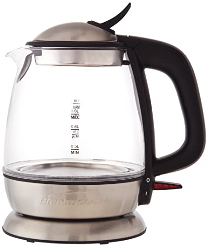Brentwood Appliances Kt-1910bk 1-liter Cordless Glass Electric Kettle