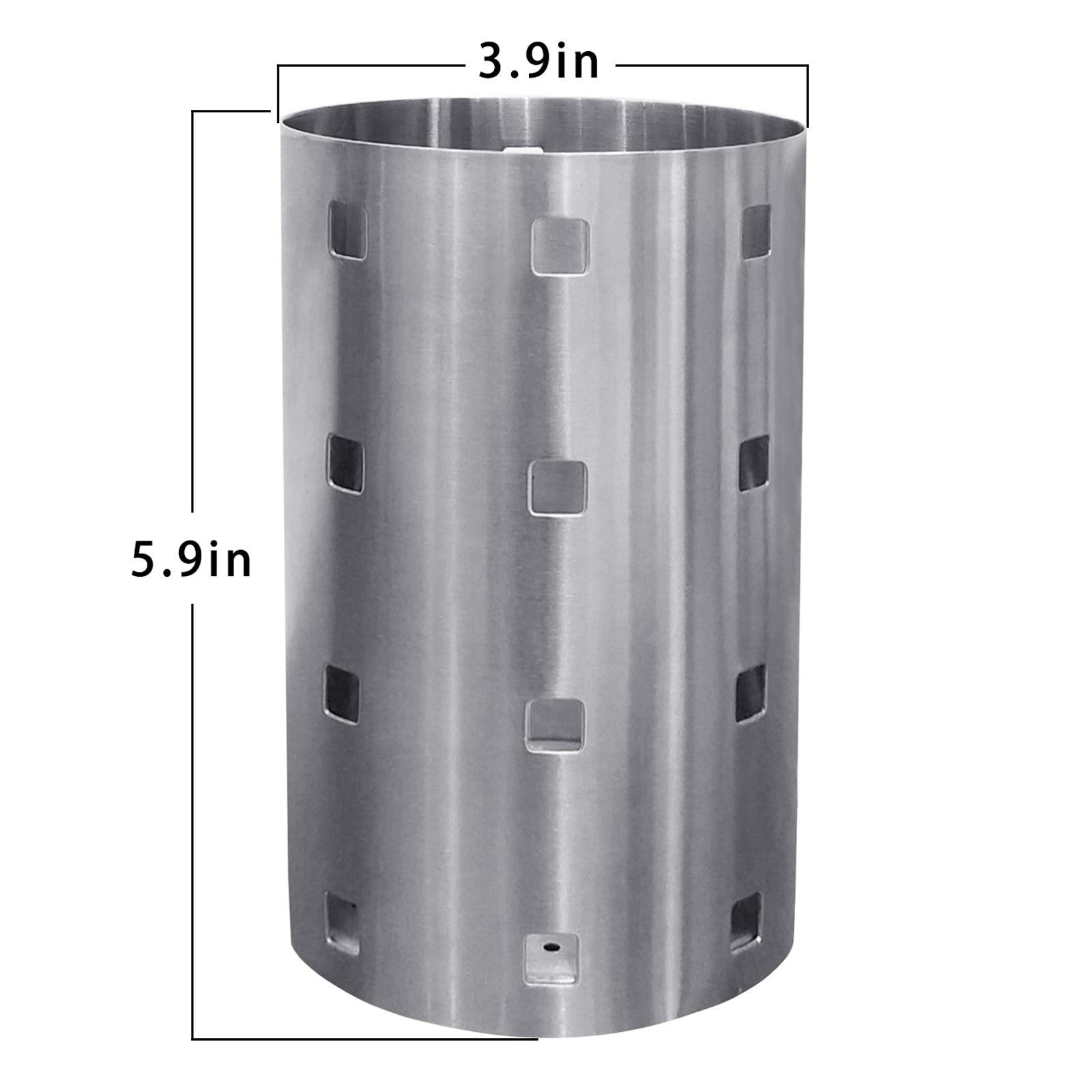 TangFuRen Utensil holder caddy for spoon Knife fork drying storage Cylinder Stainless steel Cutlery holder for kitchen and dining organizer