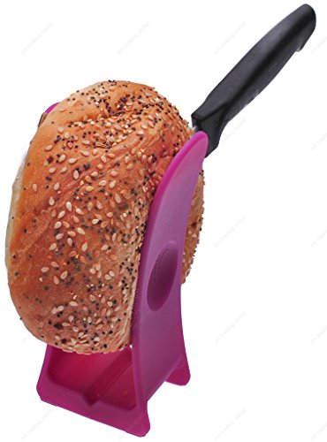 Zing!® 93166 Nylon Bagel Cutter/Bagel Clip, Sold as 1 Pieces, Color May Vary