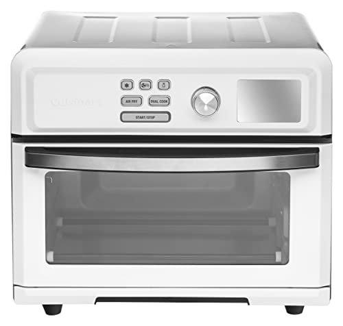 Cuisinart TOA-65 Digital Convection Toaster Oven Airfryer, White