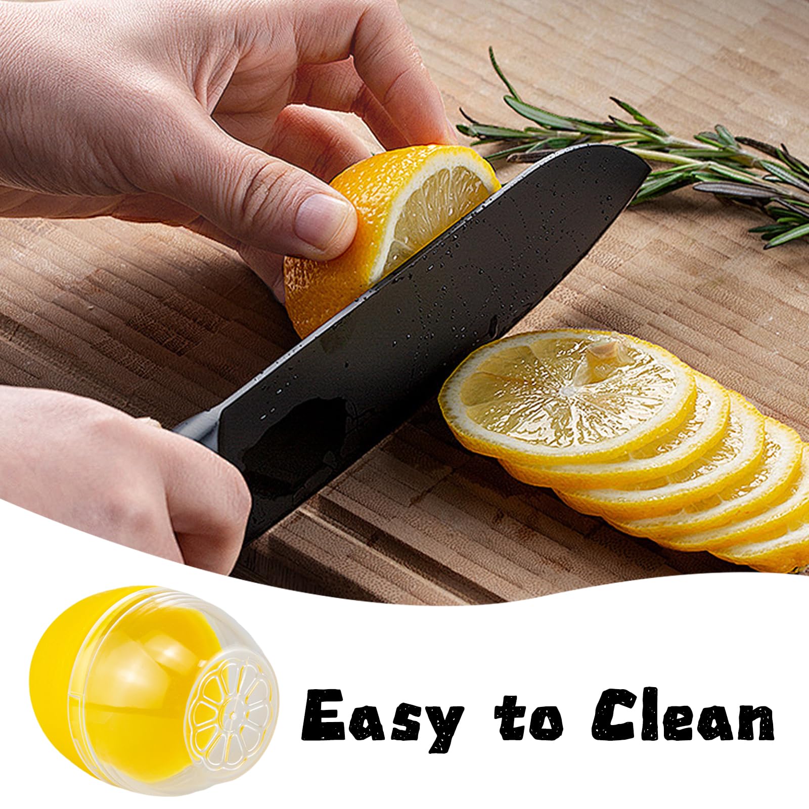 lygchii Lemon Storage, Containers Reusable Lemon Holder Organizer, Saver Fresh Keeper Fruit Storage Holder for Fridge