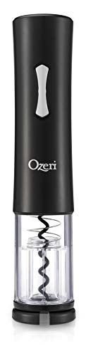 Ozeri Gusto Electric Wine Opener, Black
