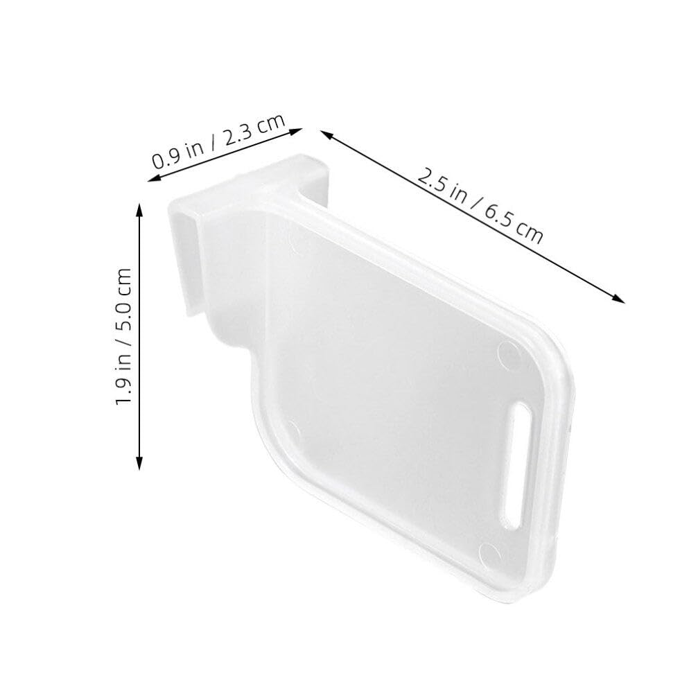 PRETYZOOM 12pcs Refrigerator Side Door Partition Daily Use Refrigerator Divider Drawer Food Partition Plate Household Refrigerator Divider Freezer Separator Freezer Supply Fridge Separator