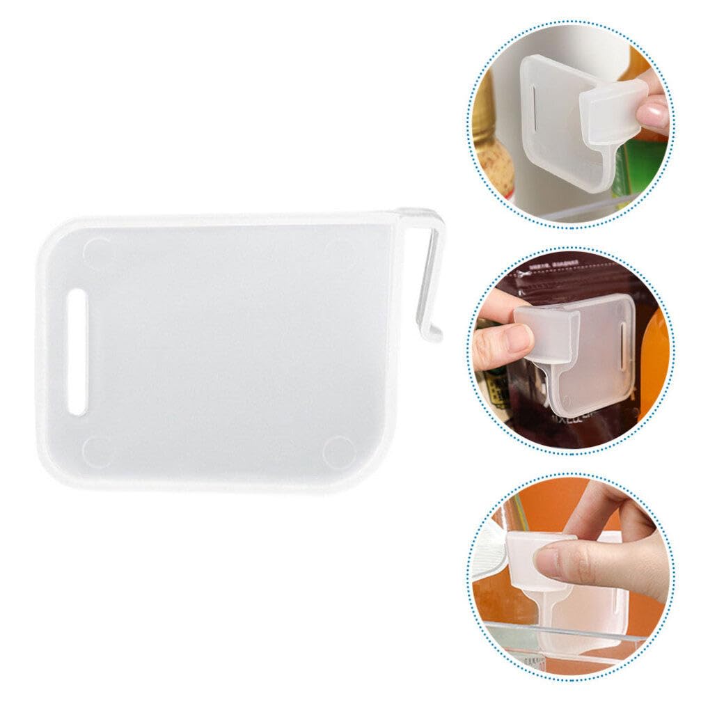 PRETYZOOM 12pcs Refrigerator Side Door Partition Daily Use Refrigerator Divider Drawer Food Partition Plate Household Refrigerator Divider Freezer Separator Freezer Supply Fridge Separator