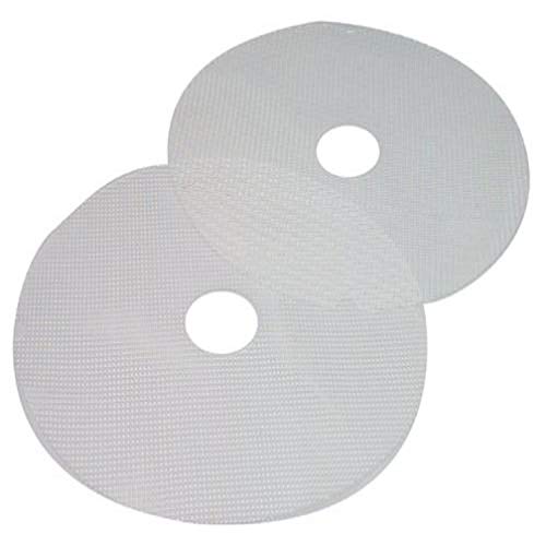 NESCO MS-2-6 Round Mesh 15 1/2" Clean-A-Screens, Fits Food Dehydrators, White