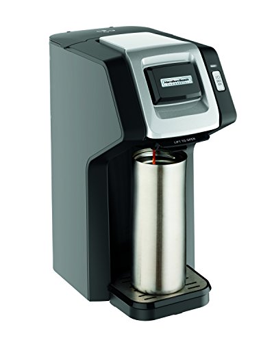 Hamilton Beach Commercial HDC311 Single-Serve Hospitality Coffee Maker, Black, 10.2 x 13.35 x 6.5 in