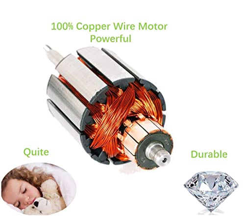 Cold Press Juicer, Qvin Slow Masticating Juicer Machines with Big Wide Chute, Nutrient Electric juicer machines Vegetable And Fruit, slow Juicer Machine BPA-Free, Easy to Clean,extractor de jugos y vegetales
