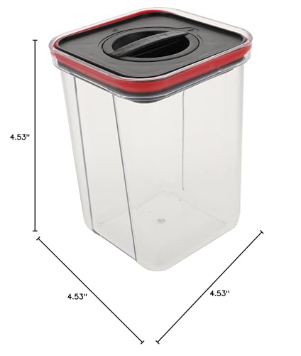 1pc Spiral Storage Tank Storage Container with Lid Containers with Lids Flour Container Plastic Clear Container Vacuum Container Cereal Container Milk Powder Can Cereals Seal Pp