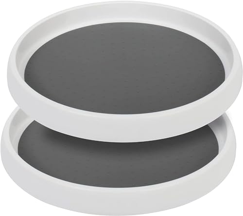 Lazy Susan Turntable for Cabinet, Pantry, Table Top, Bathroom, Laundry Room, Kitchen, 10 Inch