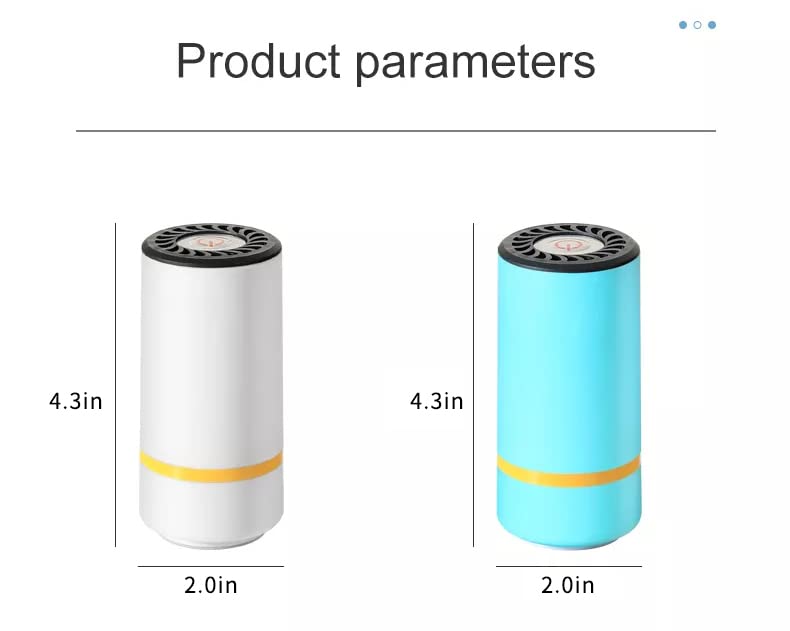 Mini Vacuum Sealer Machine, with Three Sizes Sous Vide Reusable Bags, Rechargeable Small Size Electric Pump, Vacuum Bags for Storage and Home Use, Keep Food Fresh, Travel Space Saver (White)