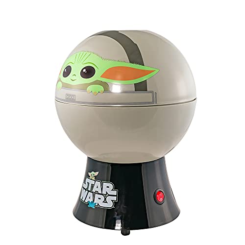 Uncanny Brands Star Wars The Mandalorian Popcorn Maker- Baby Yoda Kitchen Appliance