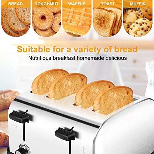 4 Slice Commercial Toaster - 1 1/2" Slots, 120V