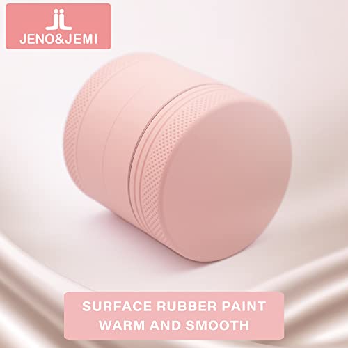 JENOJEMI 1.6 Inch Small Silicon Coating Spice Grinder(Old Version)