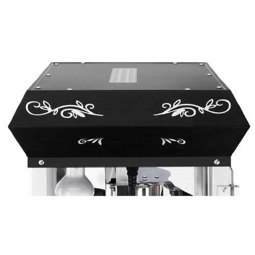 6111 Great Northern Popcorn Black Foundation Top Popcorn Popper Machine, 4 Ounce