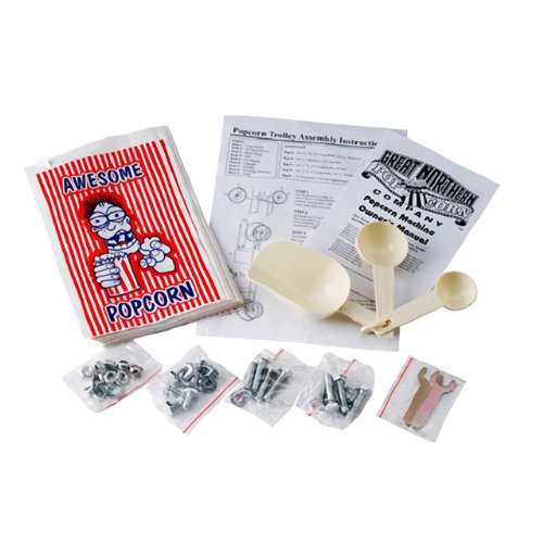 6111 Great Northern Popcorn Black Foundation Top Popcorn Popper Machine, 4 Ounce