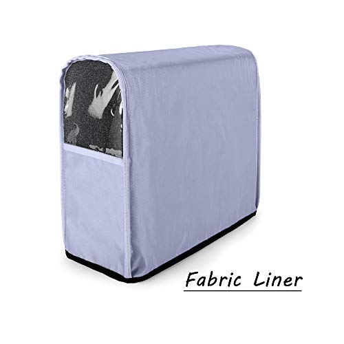 CURMIO Coffee Maker Dust Cover Compatible with Keurig K-Mini and K-Mini Plus, Coffee Making Machine Cover with Pockets for K Cup, Cover Only