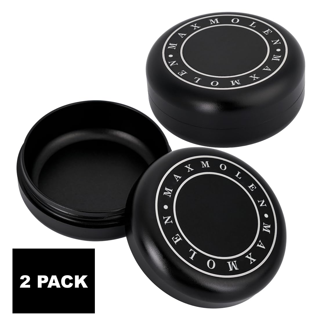 GRÄVEND Multipurpose Airtight Storage Container - 2-in-1 Set, Aluminum Storage Container, Portable Smell and Water Proof Containers for Spices and Tea