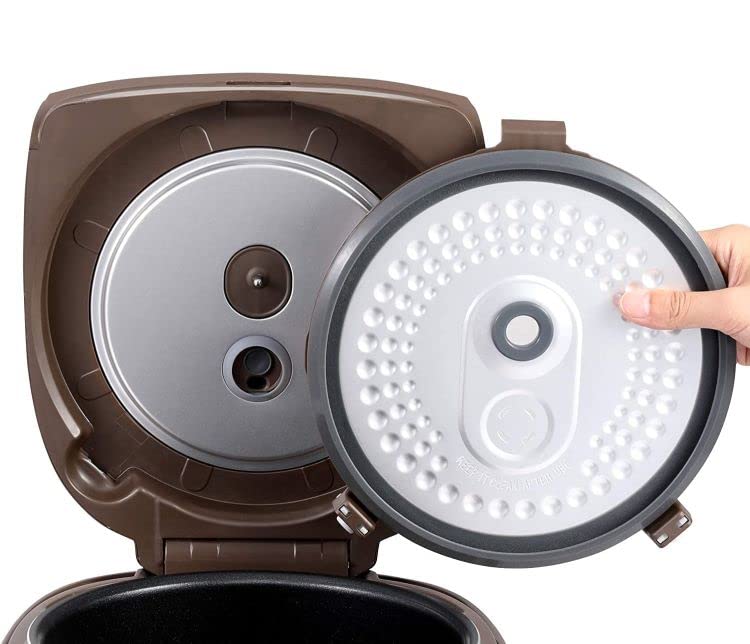 Midea Micom Rice Cooker, Digital Multi-Functional Ricer Cooker/Steamer, Brown Rice, Slow Cooker (3L/5.5Cup, Champange) MB-FS3017