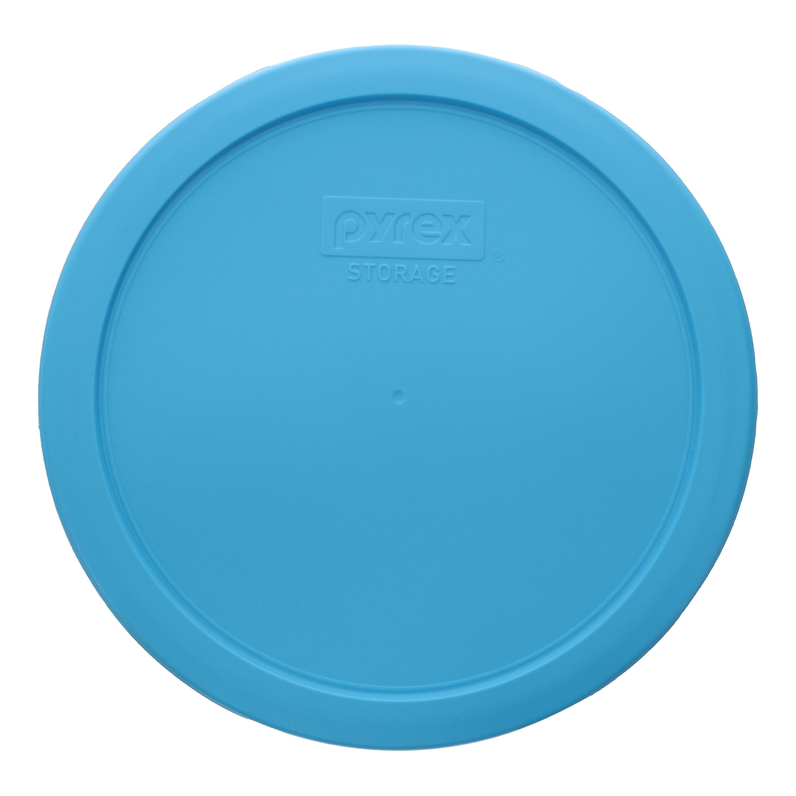 Pyrex 7402-PC 6/7-Cup Bright Blue Pantone Food Storage Lids - 4 Pack