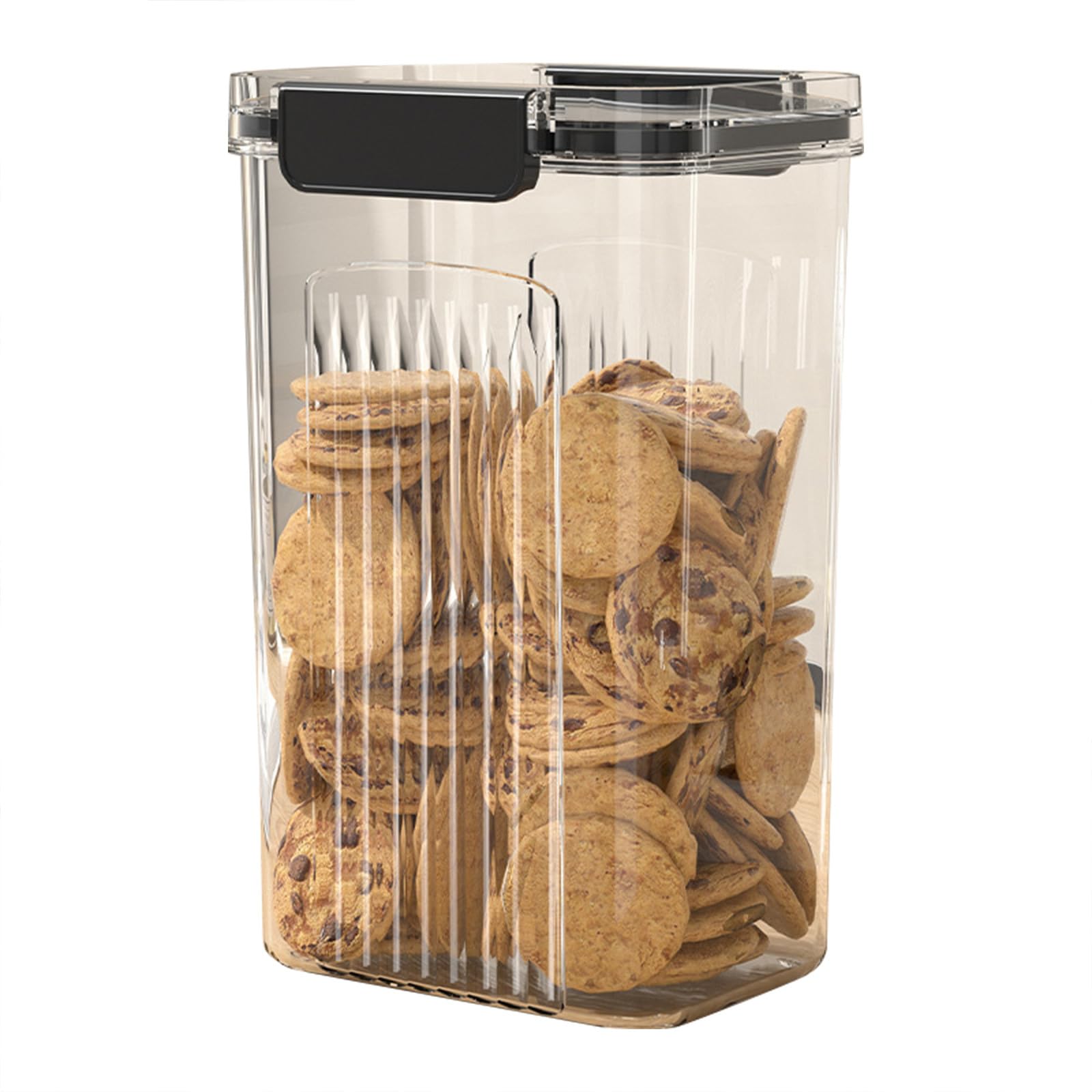 Food Storage Containers Set with Lids BPA Free Plastic Dry Food for Kitchen Pantry Plastic Leak-proof for Organizing Flour Sugar Rice Cereal Spaghetti Baking Supplies Easy Pouring Lid