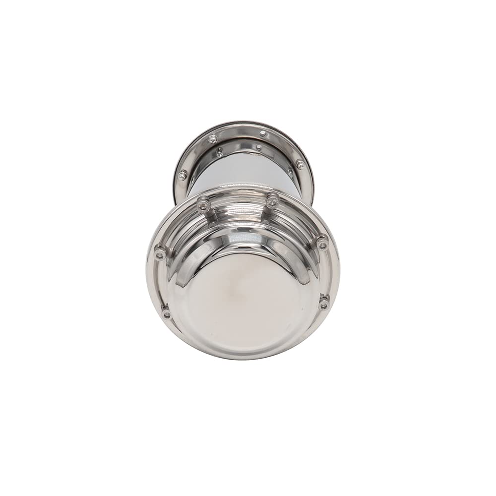 XNENPOW Stainless Steel Storage Capsule Waterproof Lock Container Storage Future (10.2")