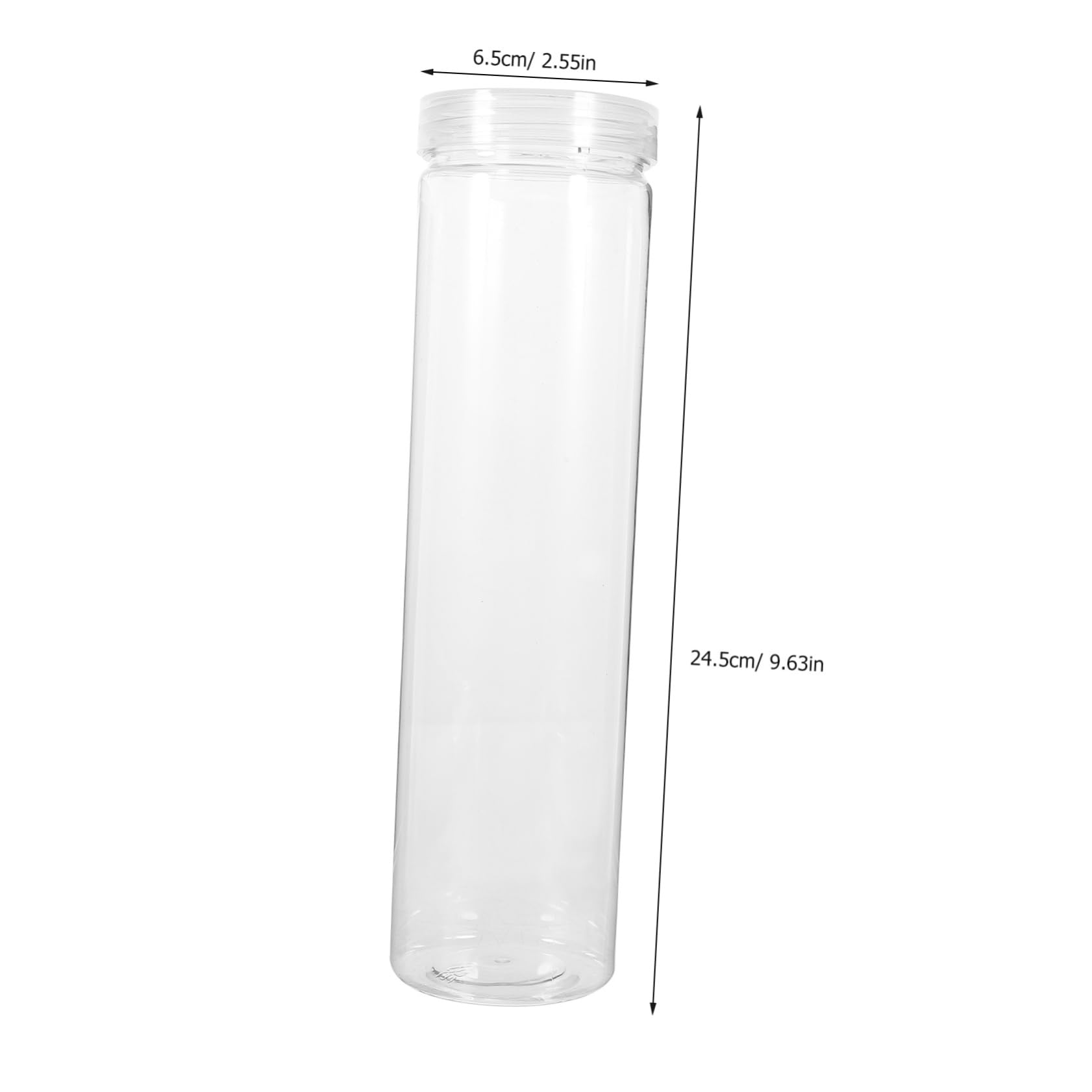 VINTORKY 3 Pcs Reusable Kitchen Storage Containers with Lids Airtight Jars for Cereal Nuts and Sugar Ideal Pantry Organizers for Dry Food Storage