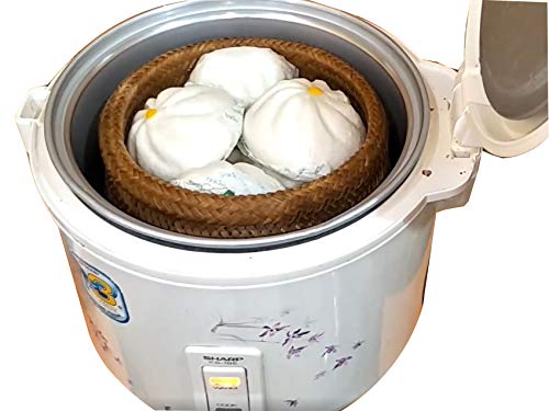 Plai Na Thai Sticky Rice Basket Steamer Bamboo for Pot Electric Cooker Asian Food