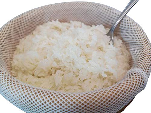 Plai Na Thai Sticky Rice Basket Steamer Bamboo for Pot Electric Cooker Asian Food