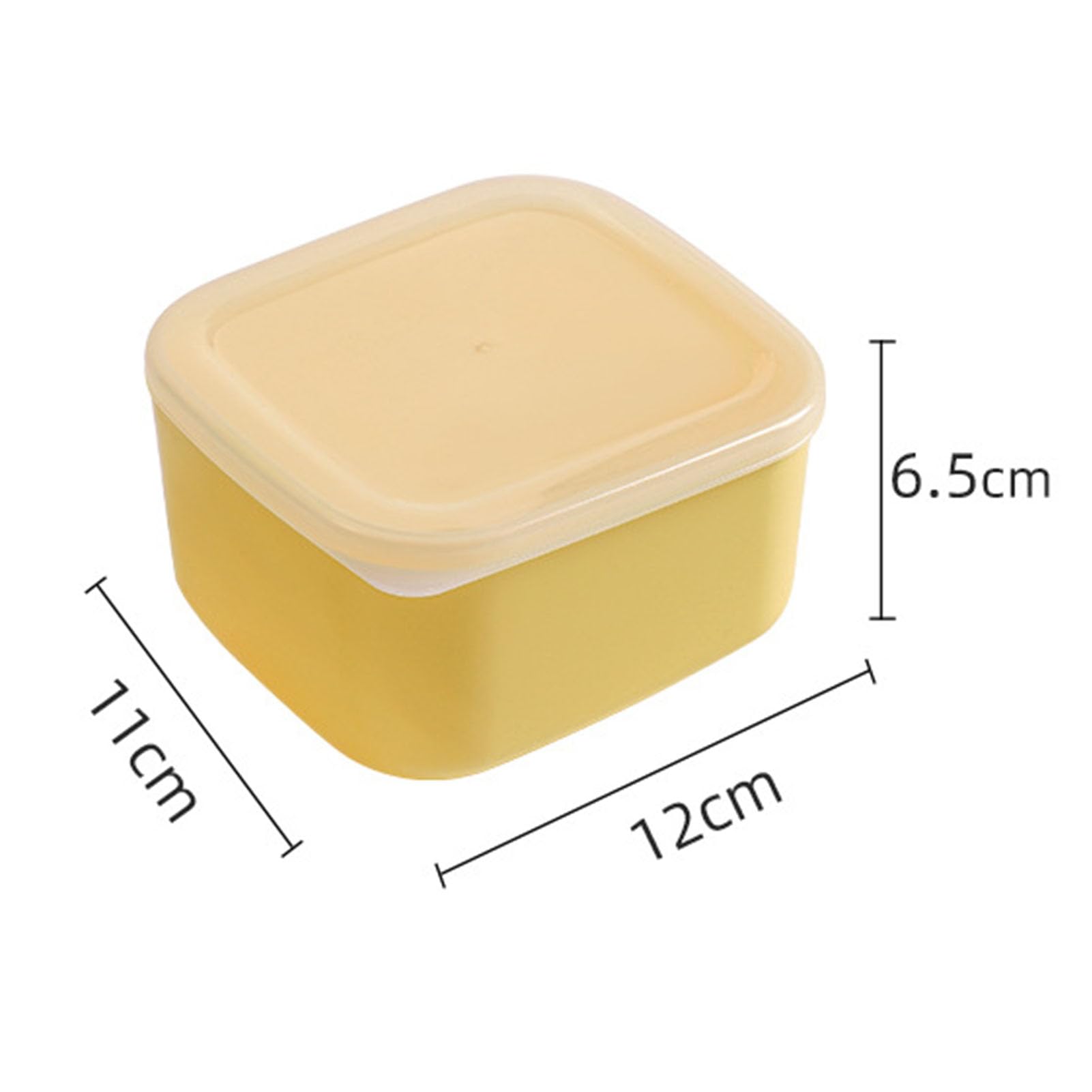 TOPINCN Cheese Holder, Airtight Sliced Cheese Container with Lid, Plastic Refrigerator Storage Box for Cheese Vegetables Fruits, Cheese Storage Box for Fridge (L)