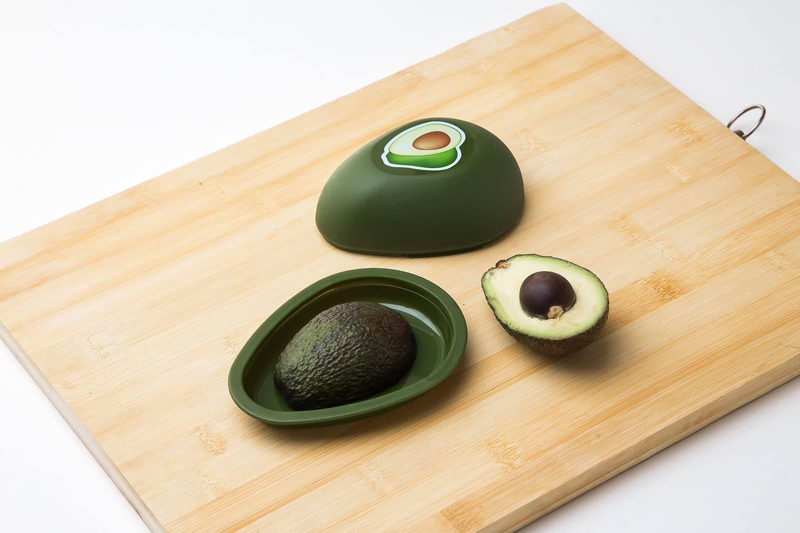 Ortarco 5Pcs Onion Avocado Holder Storage, Lemon Tomato Garlic Keeper Saver for Fridge BPA free Vegetable and Fruit Storage Containers