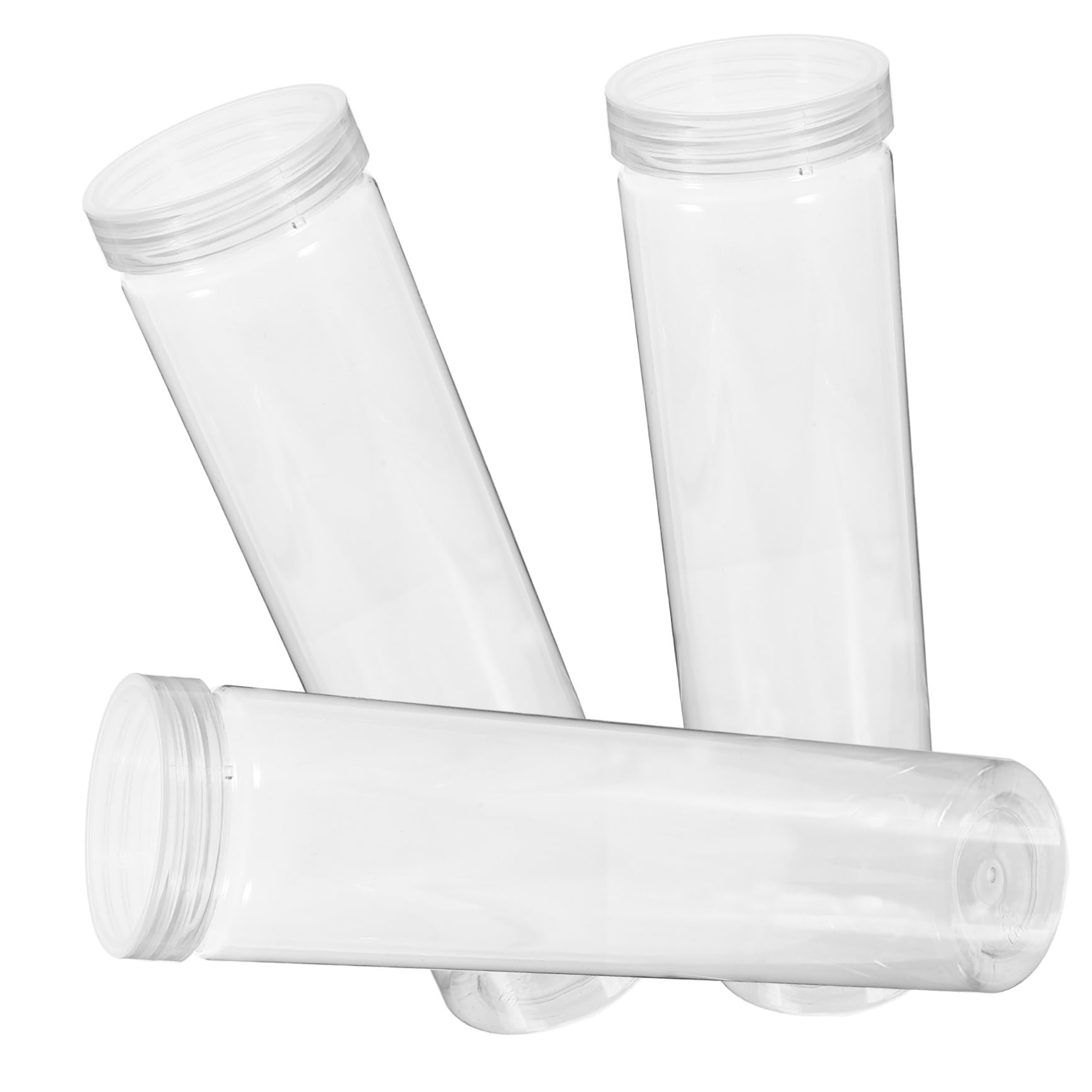 BRIGHTFUFU 3Pcs Reusable Kitchen Storage Containers with Lids for Cereal Nuts and Sugar Jars for Airtight Food Storage and Organization