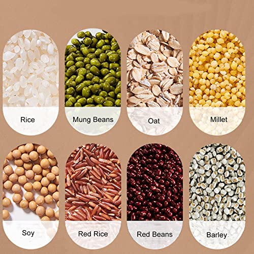 Dry Food Rice Storage Box, Rotating Grain Dispenser Rice Bucket, Large Capacity Food Dispenser Kitchen Food Organizer for Household Kitchen Home(Sakura Pink)