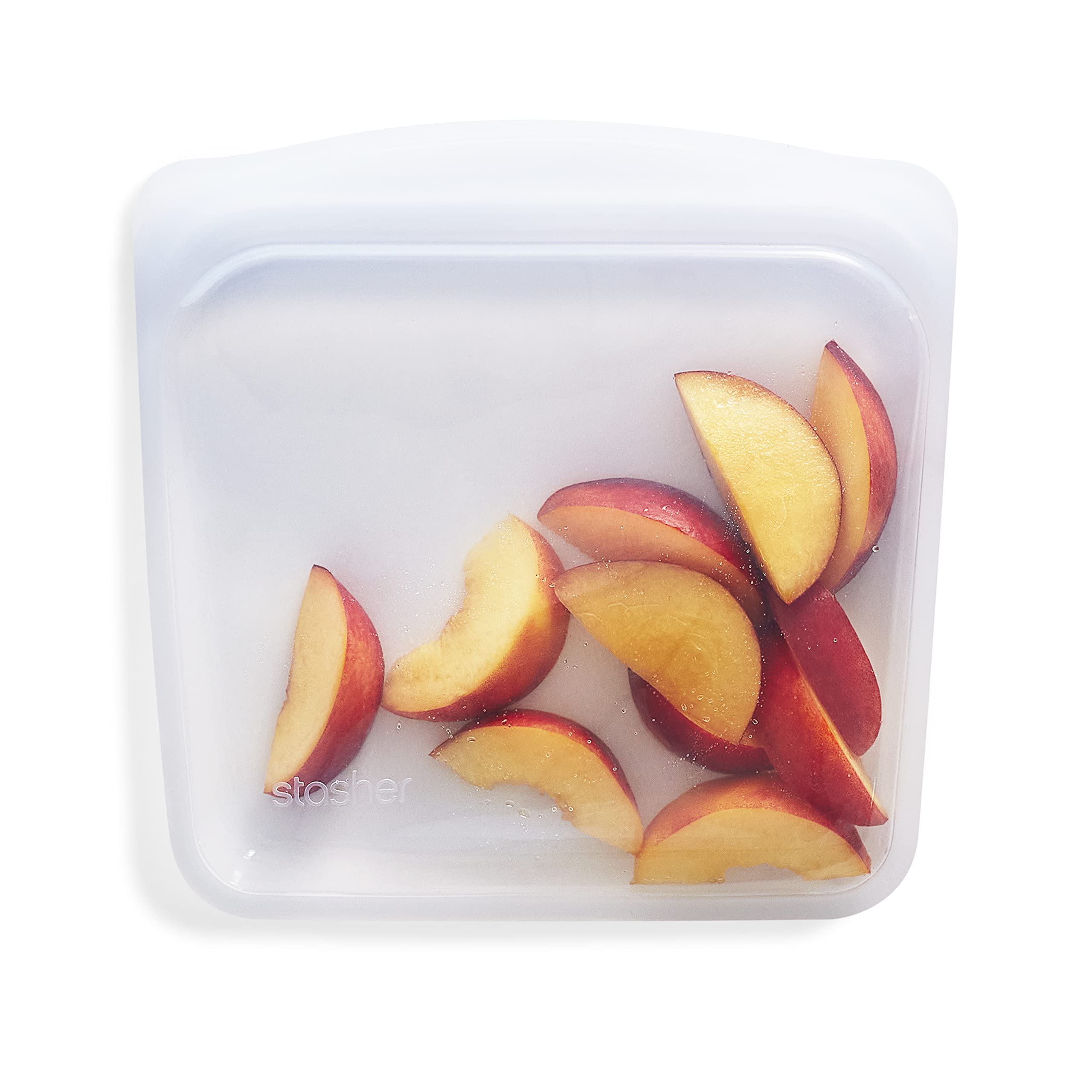 Stasher Reusable Silicone Storage Bags, Food Storage Containers, Microwave and Dishwasher Safe, Leak-free