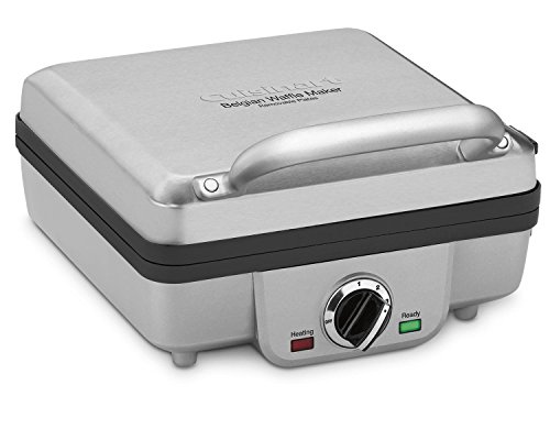 Cuisinart WAF-300 Belgian Waffle Maker with Pancake Plates (Renewed)