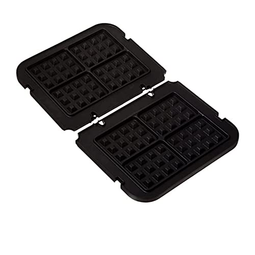 Cuisinart GR-6S Contact Stainless Steel Griddler with Smoke-less Mode Indoor Grill, Removable and Reversible, Dishwasher Safe Non-Stick Plates, LCD Display, Digital Controls and Waffle Plates