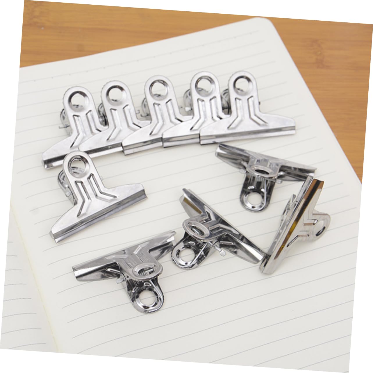 10 pcs Chip Bag Clips Airtight Food Storage Notes Organization Bag Clips Home Office School