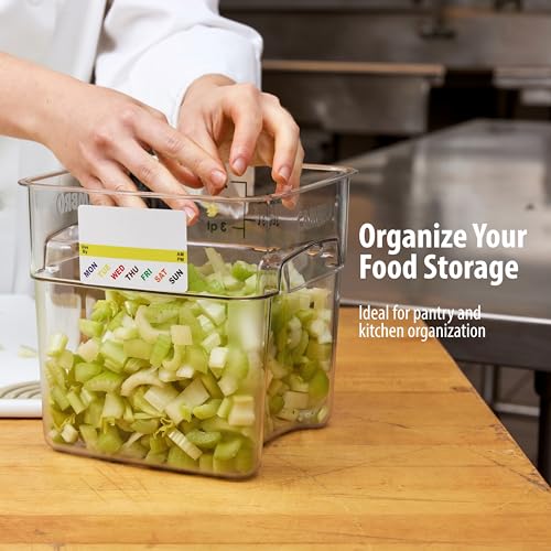 Cambro FreshPro 4Qt Food Storage Container in Clear for Industrial and Kitchen Use, Pantry Organization and Food Freshness