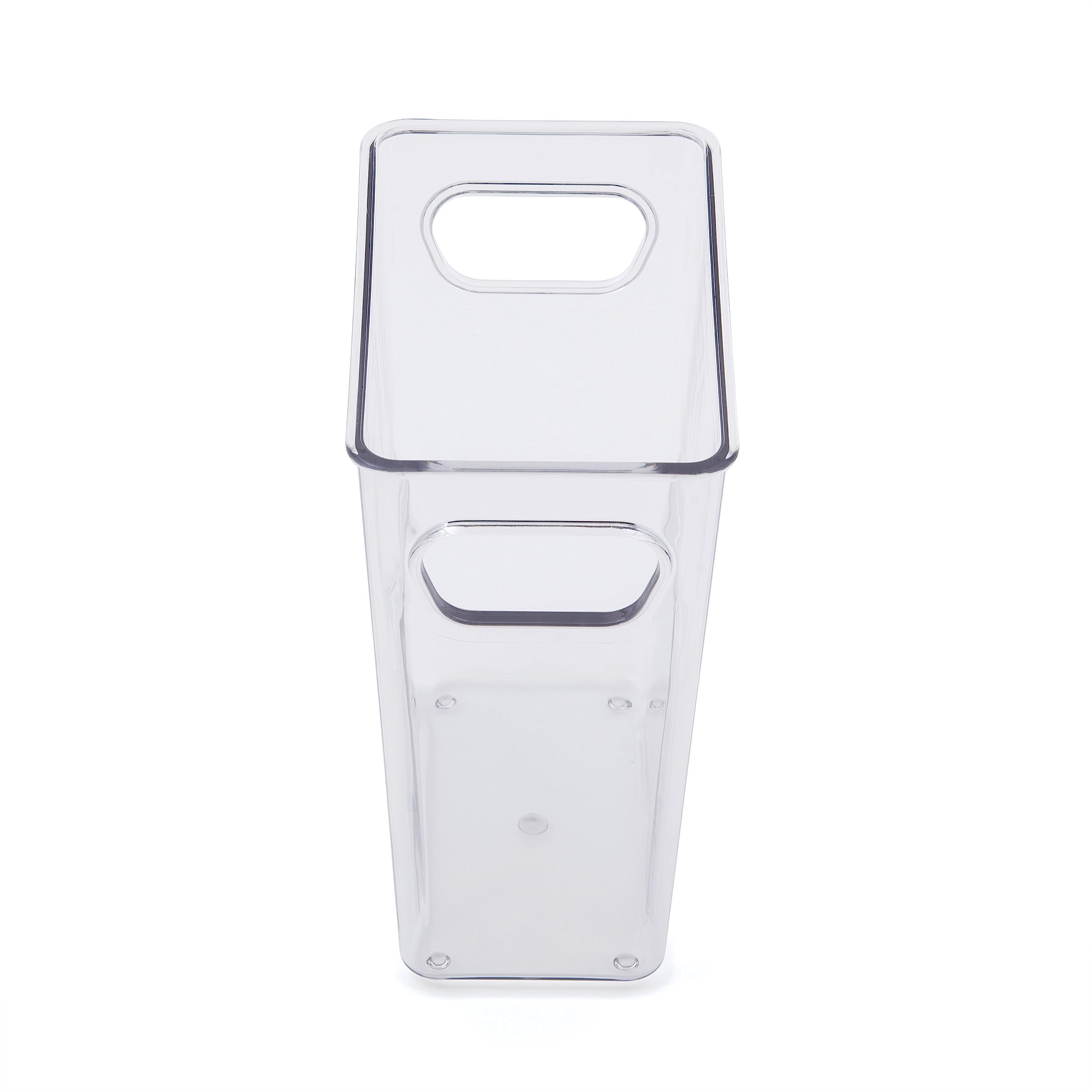 Copco Mini Tall Storage Bin, 5.5 x 3.5 x 7 Inch, Clear