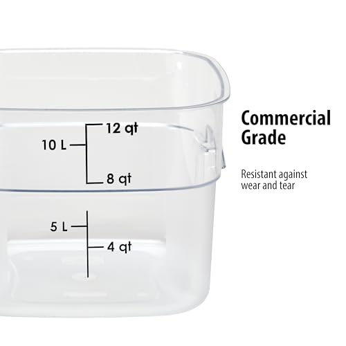 Cambro FreshPro Clear Food Container 12QT