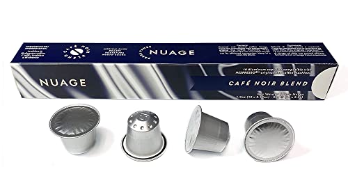 Nuage Coffee Espresso Capsules Original Line, 50 Pods Variety Pack, Aluminum Coffee Capsules Compatible with Nespresso OriginalLine Machines NOT VERTUO COMPATIBLE