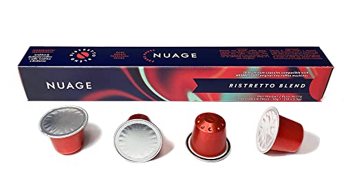 Nuage Coffee Espresso Capsules Original Line, 50 Pods Variety Pack, Aluminum Coffee Capsules Compatible with Nespresso OriginalLine Machines NOT VERTUO COMPATIBLE