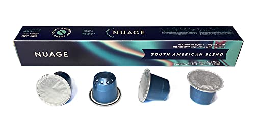 Nuage Coffee Espresso Capsules Original Line, 50 Pods Variety Pack, Aluminum Coffee Capsules Compatible with Nespresso OriginalLine Machines NOT VERTUO COMPATIBLE
