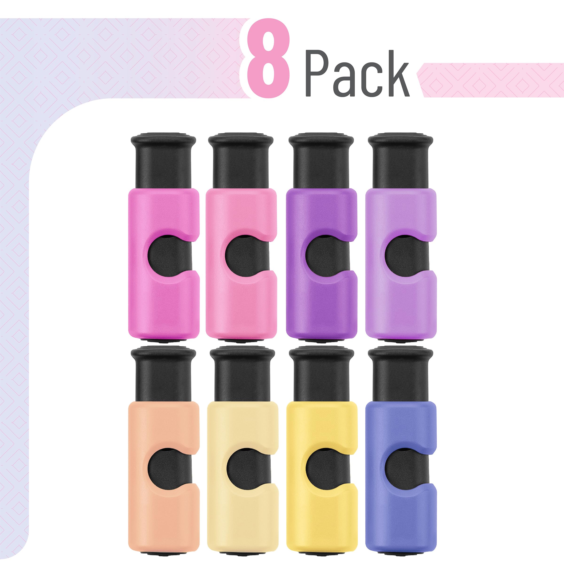 Mr. Pen- Squeeze and Lock Bread Bag Clips, 8 Pack, Squeeze and Lock Bread Clips, Bag Clips for Food Storage, Clips for Food Packages, Snack Clips, Bag Clips 8 Pack Squeeze and Lock