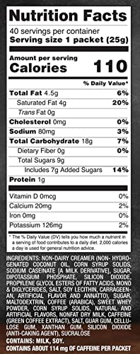 Frozen Bean Ultra-Premium Caramel Macchiato (Lightened) Latte & Frappe (40 Pack)