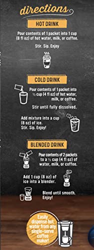 Frozen Bean Ultra-Premium Caramel Macchiato (Lightened) Latte & Frappe (40 Pack)