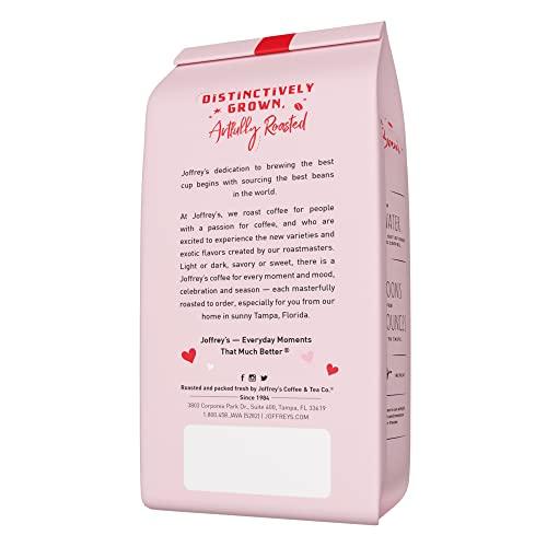 Joffrey's Coffee - Disney Mickey & Minnie Be Mine Brew, Disney Specialty Coffee Collection, Medium Roast, Arabica Beans, Chocolate & Coconut Cream Flavor, Brew or French Press (Whole Bean, 11 oz)